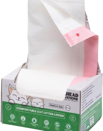 Tailhead Innovations - Cat Litter Box Liners 100% Compostable